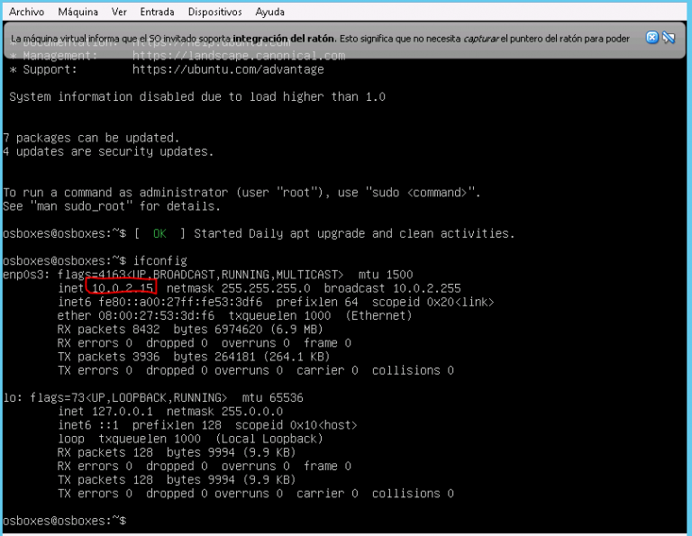 Configurar IP Ubuntu Server + Virtual Box - Metric